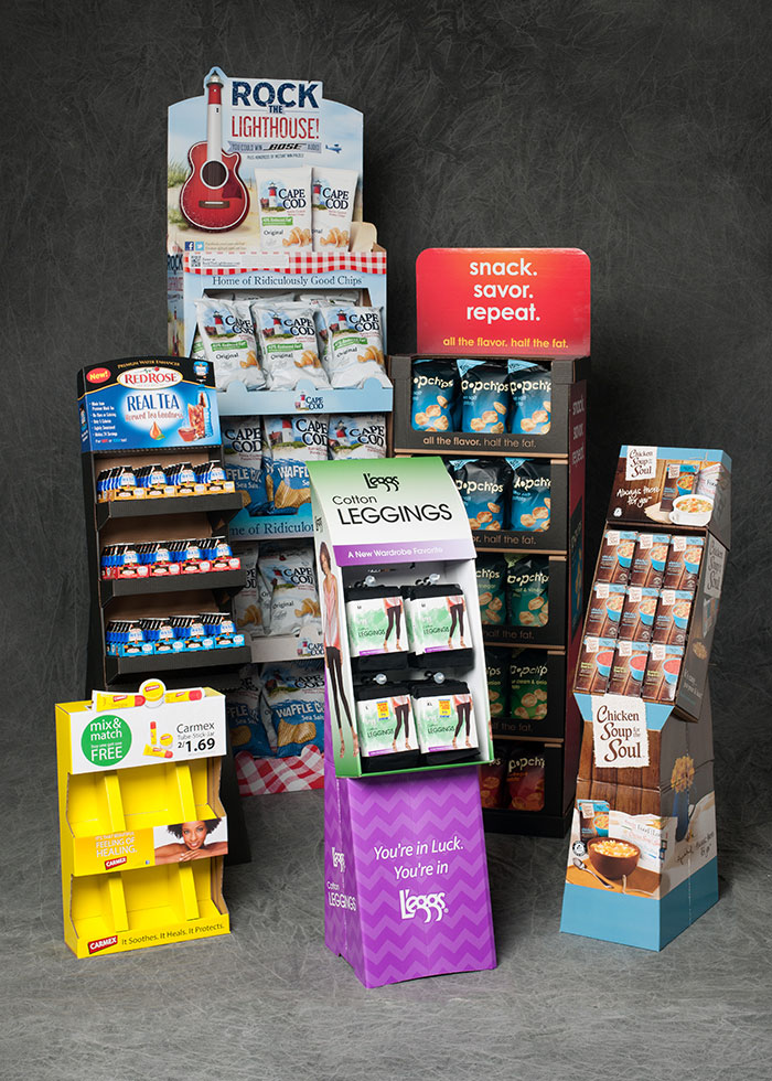 Corrugated POP Displays - The Ruskin Group