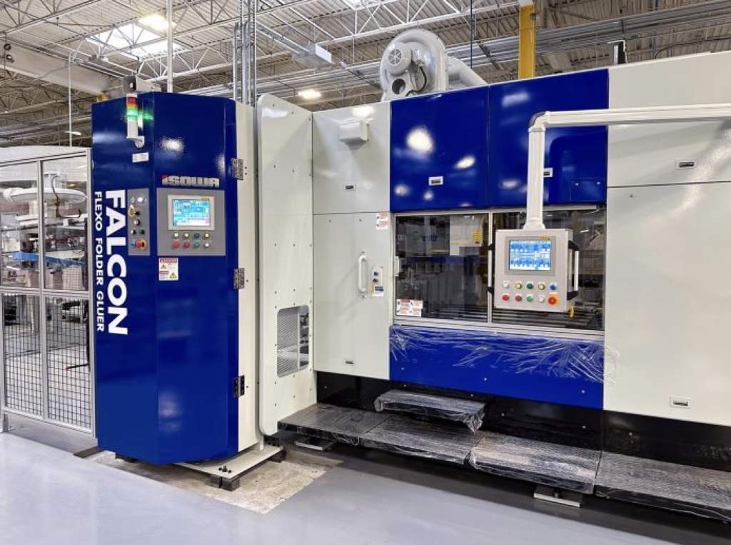 Abbott-Action Packaging Invests In Isowa Falcon Flexo Folder Gluer ...